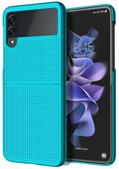 Case For Galaxy Z Flip G Nakedcellphone Slim Hard Shell Protector Cover Anti Fingerprint