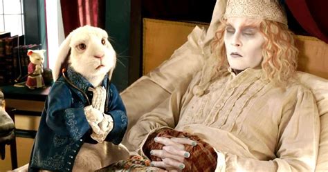 Alice In Wonderland Karakterene Tim Burton Rabbit Alice And Wonderland