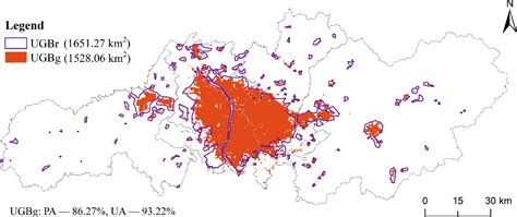 Figure 7 From Integrating Multisource Geographic Big Data To Delineate Urban Growth Boundary A