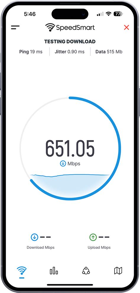 Speedsmart Speed Test App For Iphone Ipad And Android
