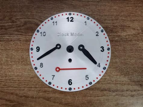 钟表模型，表盘模型（教具，玩具）clock Model Dial Model 免费 3d 打印模型 Makerworld