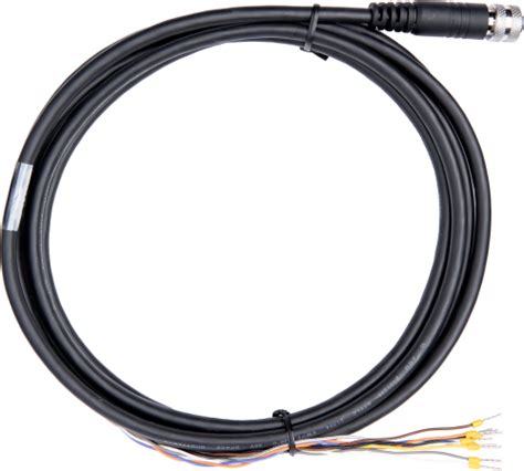 Cable8pin 24 Awg Eight Conductor Cable With M12 Eight Pin