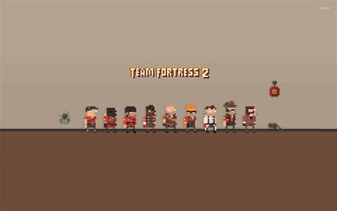 8 Bit Team Fortress 2 Wallpaper Game Wallpapers 28721