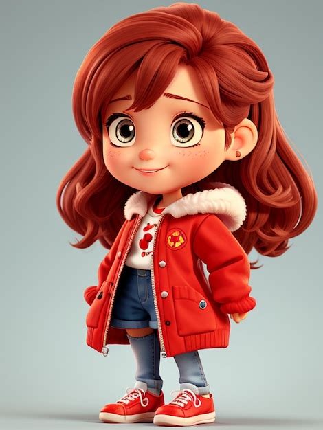 Premium Photo 3d Cartoon Female