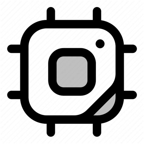 Chip Set Processor Hardware Cpu Computer Icon Download On Iconfinder