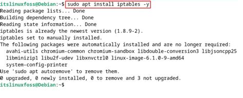How To Configure Iptables On Debian 12 Its Linux Foss