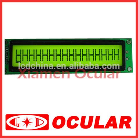 Character Green Background Lcd Display Module Lcm High Quality