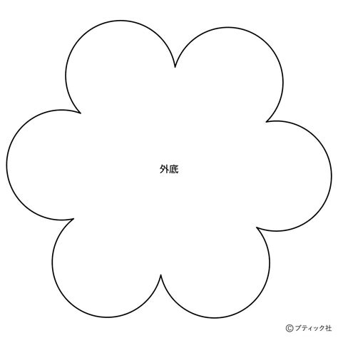 簡単！かわいい！ペットボトルキャップで作る花形の小物入れの作り方（リサイクル雑貨）｜ぬくもり【2024】 花形 型紙 こども 工作