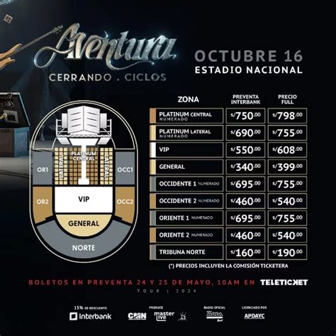 Teleticket Entradas Aventura En Perú 2024 Precios Zonas Y Más
