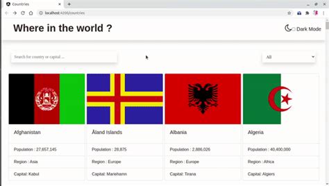 Github Aboodswitiangular Countries