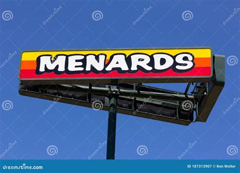 Menards Retail Store Sign And Trademark Logo Editorial Photography Image Of Logo Lumber
