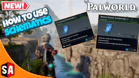 palworld use schematic how to use schematics