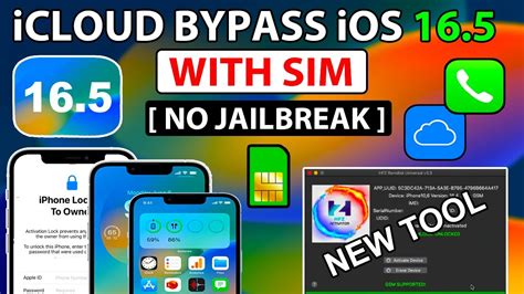 NEW TOOL ICloud Bypass IPhone IPad IOS 16 5 15 7 6 Sim Unlock ICloud Activation Locked To