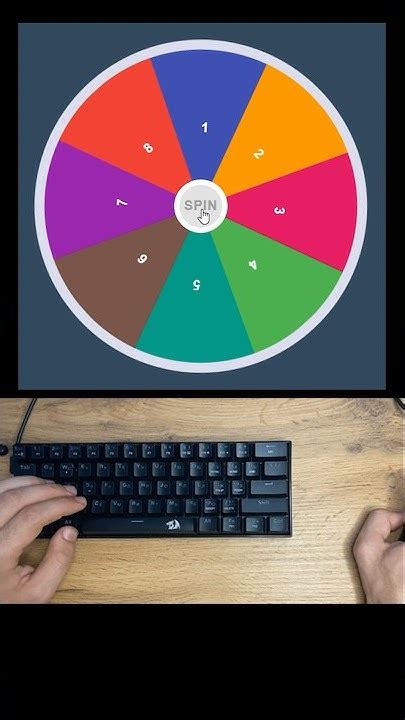 Spin Wheel Using Html Css And Javascript Youtube