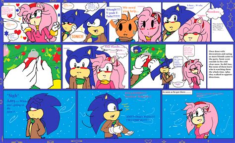 Christams Sonamy Comic By