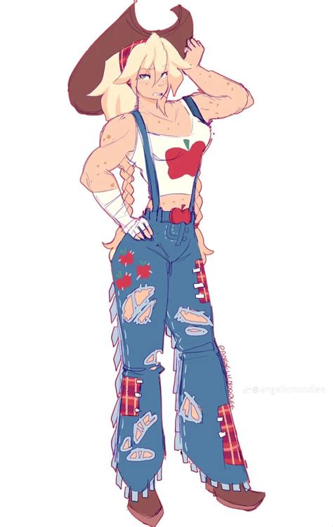 Applejack Human Fan Art