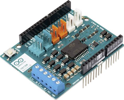 Arduino Motor Shield Rev3 Shield Convient Pour Kits De Développement Arduino Conrad
