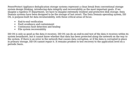 Introduction To Powerprotect Appliance Architecture Powerprotect