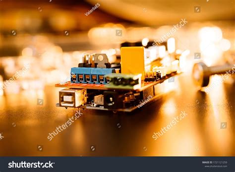 Parts Assembly Cnc Machine Arduino Board Stock Photo Shutterstock