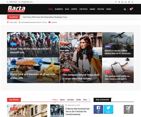 20 Best News Website Templates For Stunning Websites 2025 Edition