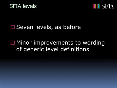 Ppt Sfia Version 4 Powerpoint Presentation Free Download Id 209099