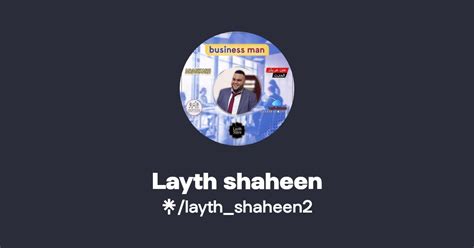 Layth Shaheen Instagram Linktree