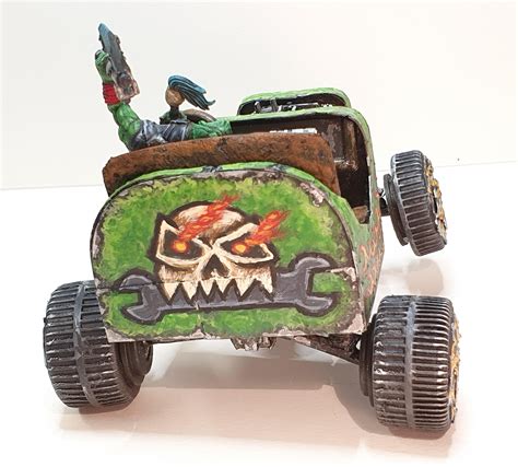 Ork Hot Rod Scratch Built R Warhammer