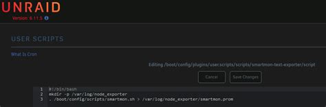 [plugin] ca user scripts plugin support unraid