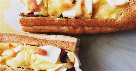 Фаршированный багет 🥖 рецепт автора Юлия Чупрунова