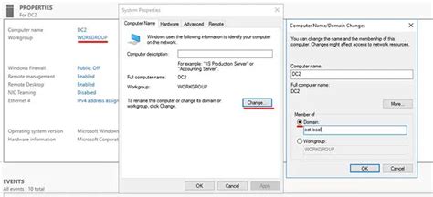 Добавление контроллера домена Windows с помощью установочного носителя Windows