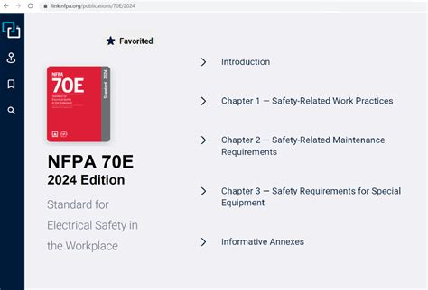 Nueva Norma Nfpa 70e Edición 2024