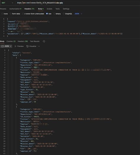 Data Export Via Api Secoya