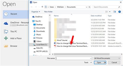 Open And Edit Pdf Document In Word 2016 Wikigain Itechhacks