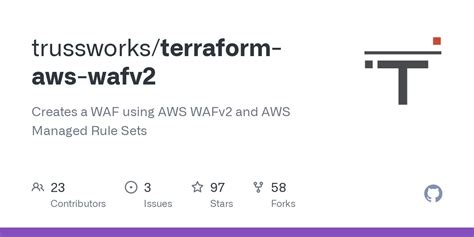 Github Trussworksterraform Aws Wafv2 Creates A Waf Using Aws Wafv2 And Aws Managed Rule Sets