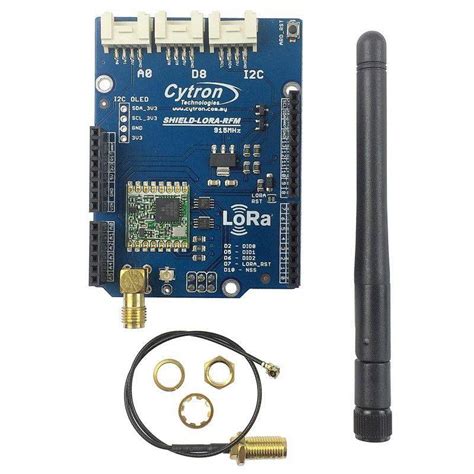 Shield Lora Rfm Para Arduino Compatible 915mhz