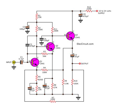 Dynamic Microphone Diagram