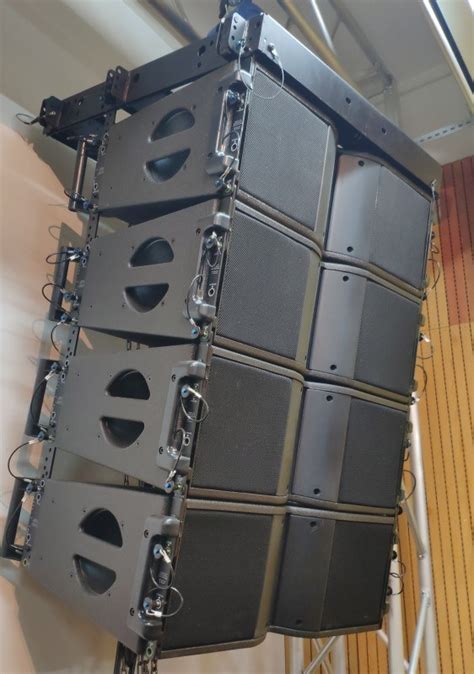Dual 8 Inch 450w Neodymium Pa Speaker Mini Line Array Kara Speaker
