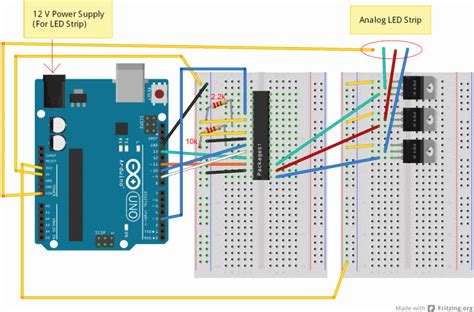 tlc5940nt running led strips leds and multiplexing arduino forum