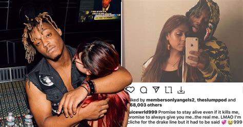 Juice Wrld Death Ex Girlfriend Says He ‘promised To Stay Alive For