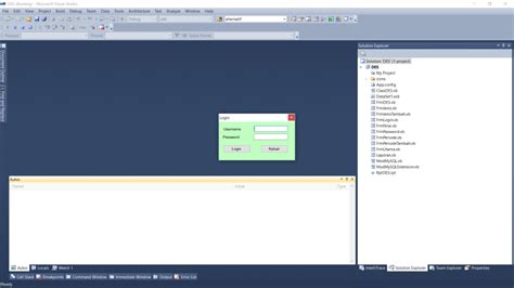 Source Code Forecasting Metode Double Exponential Smoothing Vb