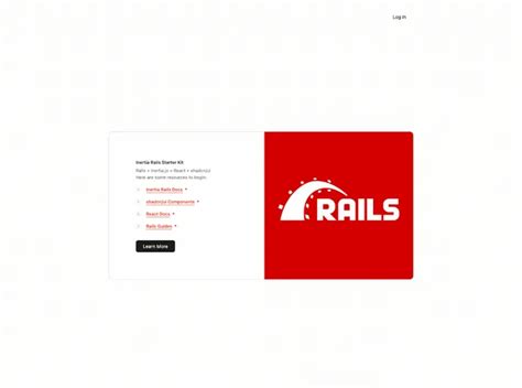Inertia Rails Shadcn Starter By Skryukov A Undefined Template Built At Lightspeed
