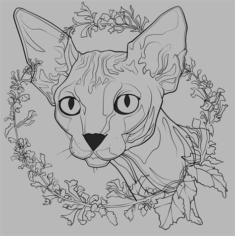 Catnip Lineart By Quenavair On Deviantart