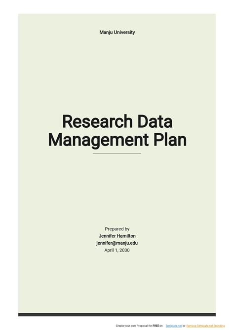 Data Analysis Plan Template Google Docs Word Apple Pages Template Net