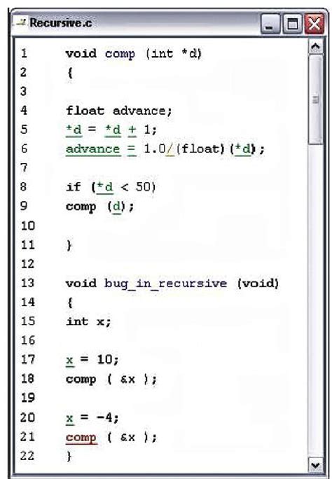 Polyspace Verification Results On Interprocedural Code Download