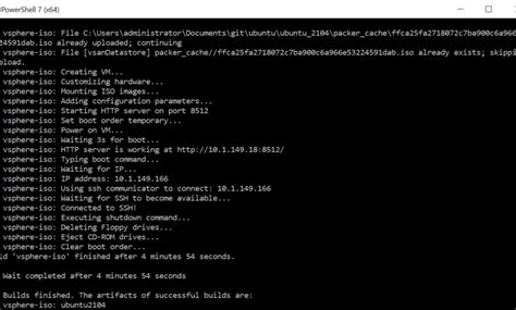 Packer Build Ubuntu For VMware VSphere Virtualization Howto