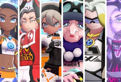 Pokemon Sword And Shield Every Gym Leader Explained Green Man Gaming