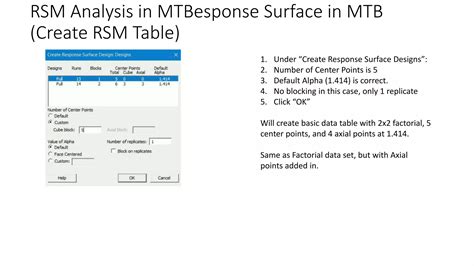 Ch19 Response Surface Methodology Pptx