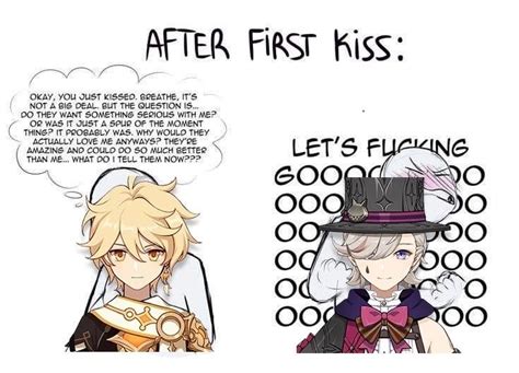 Lyney X Aether ★ Мальчики иллюстрации Милые рисунки Гаремы