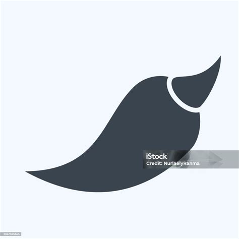 아이콘 핫 페퍼 향신료 기호와 관련이 있습니다 글리프 스타일 심플한 디자인 편집 가능 간단한 일러스트레이션 3차원 형태에 대한 스톡 벡터 아트 및 기타 이미지 Istock