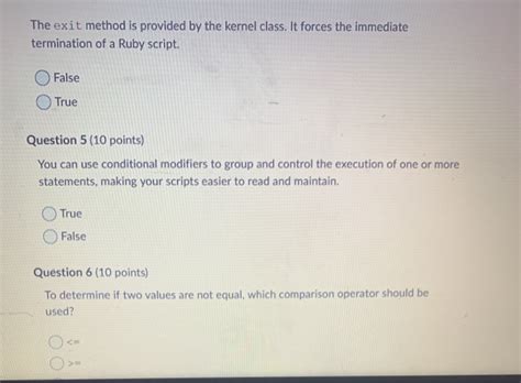 Solved A Key Point To Understanding Conditional Programming